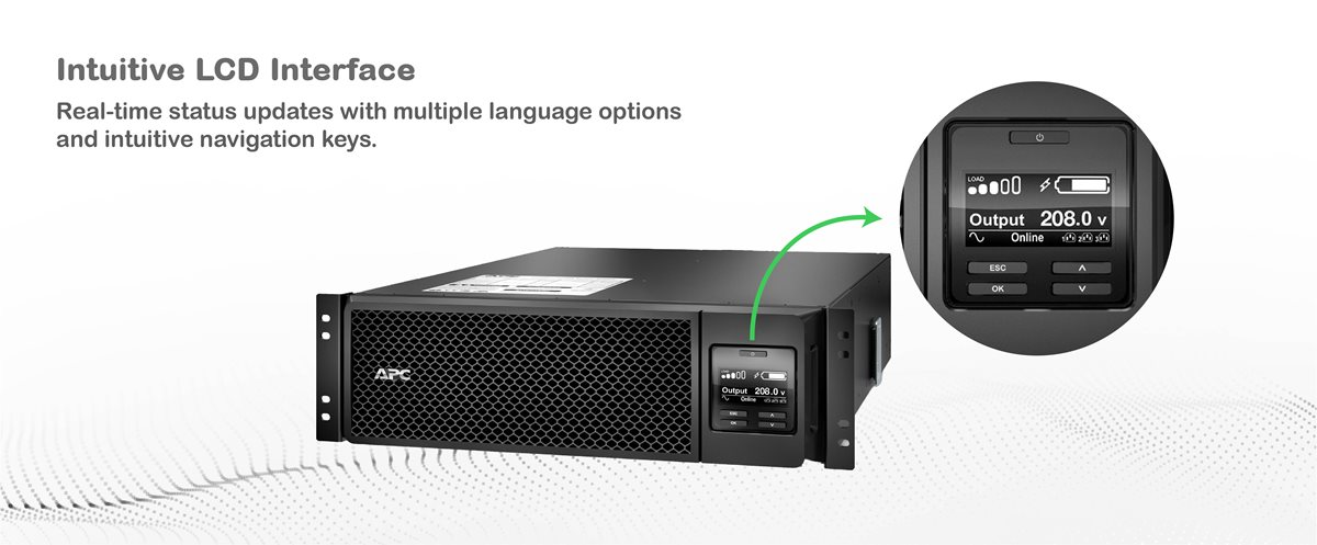 APC Smart-UPS SRT 5000VA RM - UPS - 4250 Watt - 5000 VA