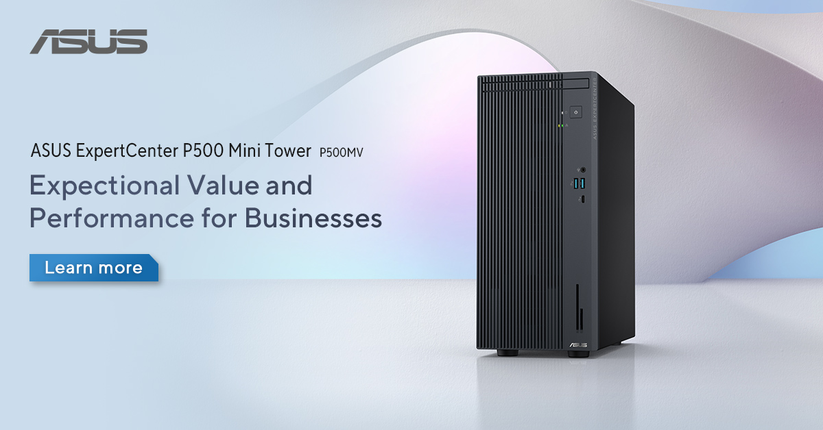 ASUS ExpertCenter P500 Intel i5 16GB/512GB SSD Mini Tower