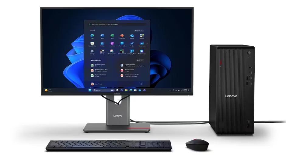 Lenovo ThinkCentre M70T Gen 6 - Intel Core Ultra 5 235 - 8 GB RAM - 256 ...