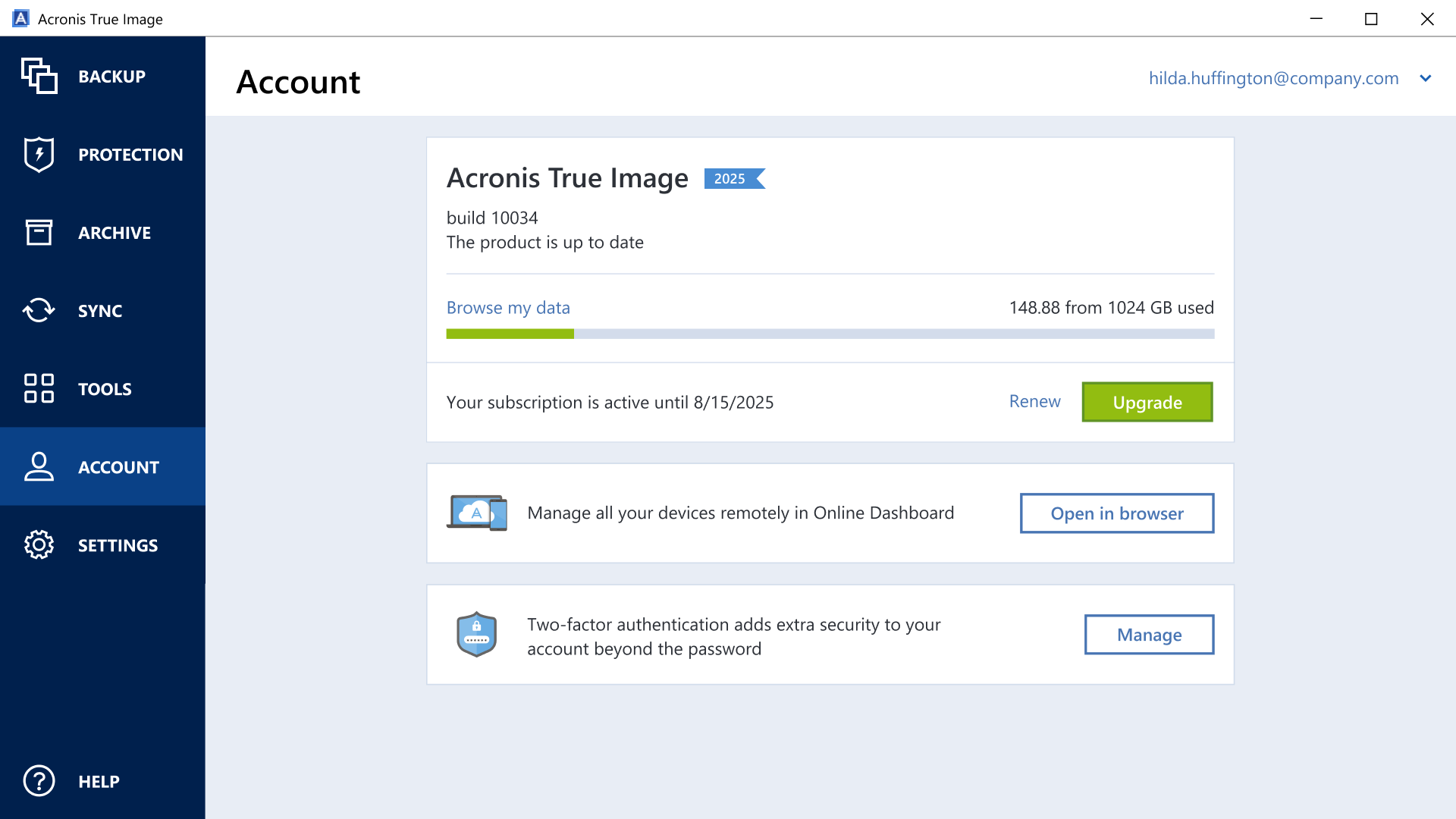 Acronis Cyber Protect Home Office Essentials - subscription license (3 ...