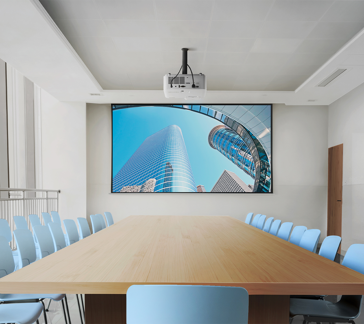 ViewSonic LS740W - DLP projector - zoom lens