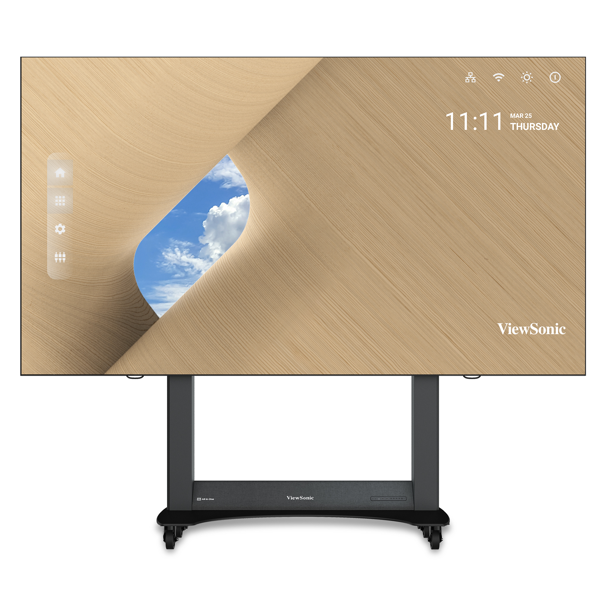 Viewsonic 138-Inch All-in-One LED Display - 1920 x 1080 - 6,500:1 ...