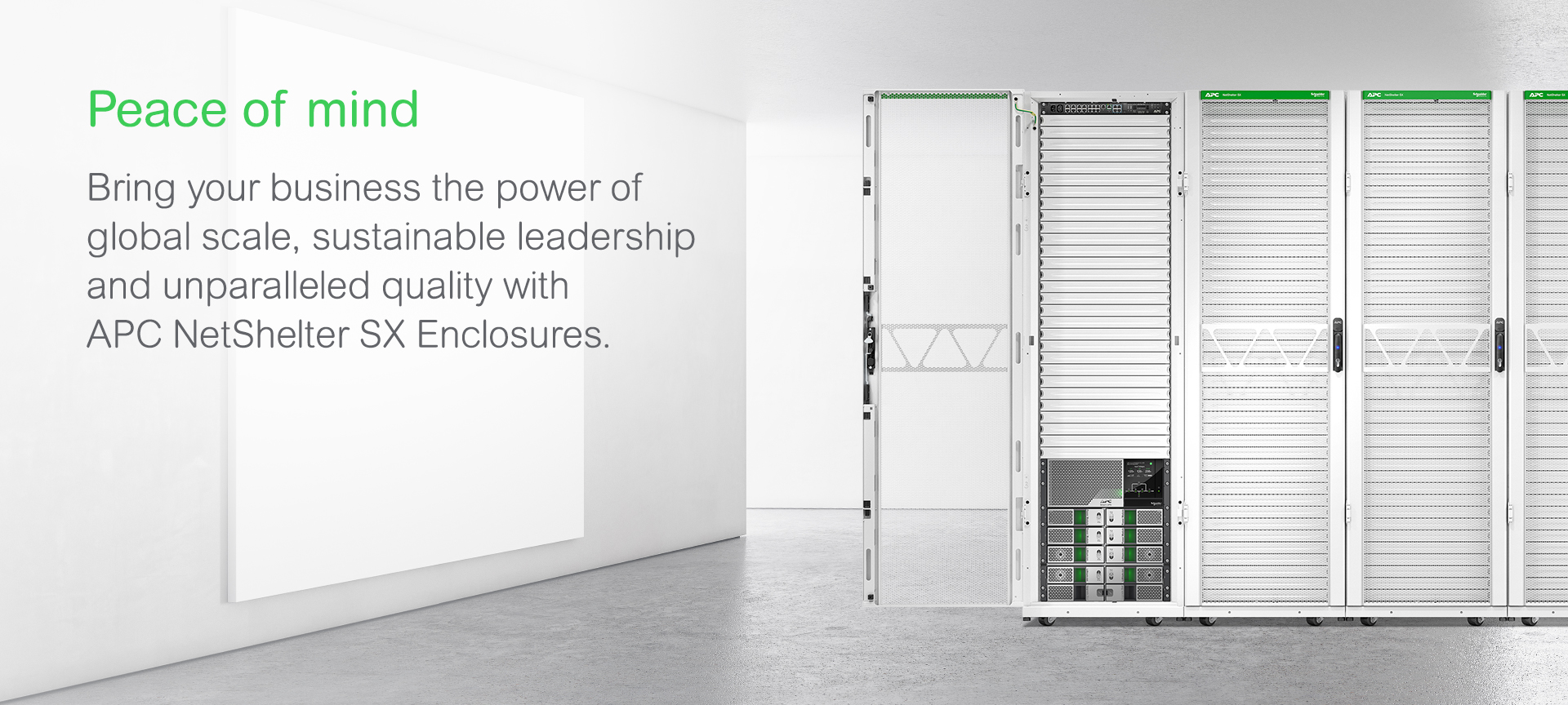 APC NetShelter SX Gen 2 - Rack cabinet - 2258H x 600W x 1200D mm, with ...