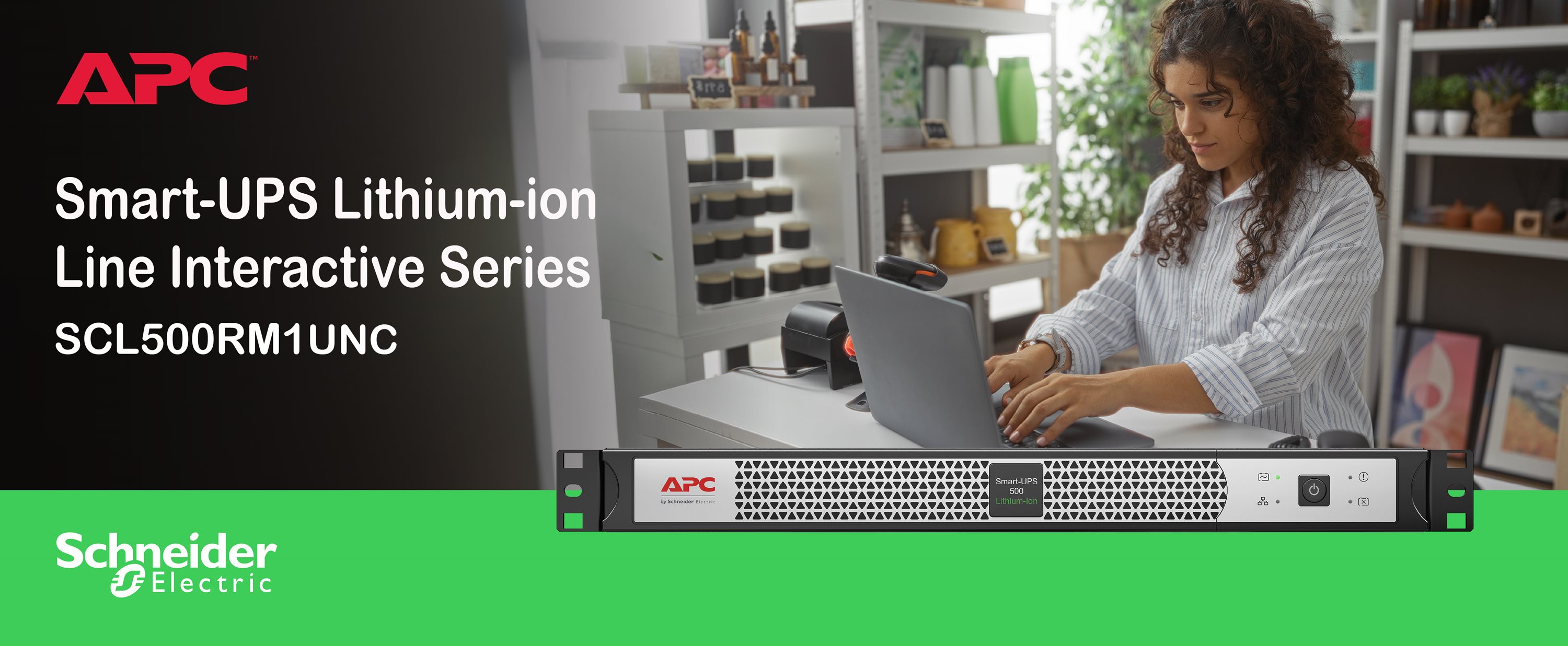 APC Smart-UPS Li-Ion 500VA Short Depth - UPS - 400 Watt - 500 VA - with ...
