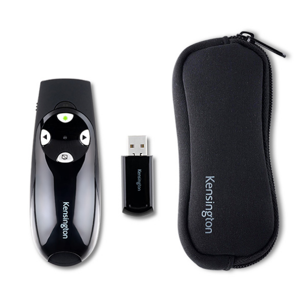 Kensington Presenter Expert with Green Laser presentation remote ...