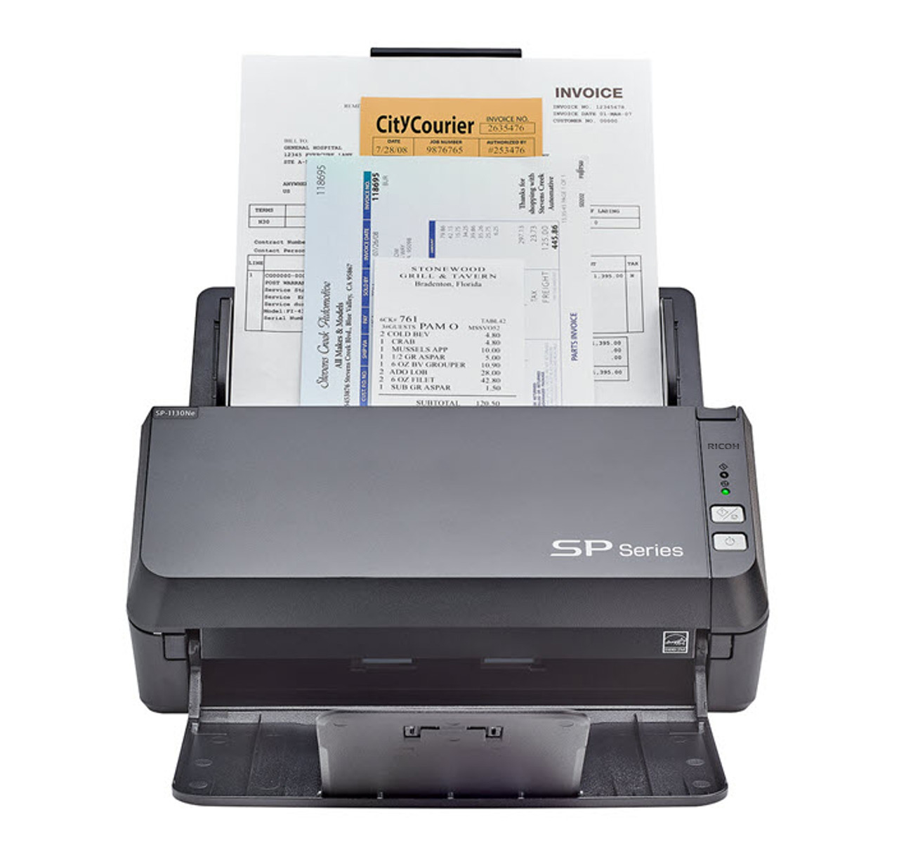 Ricoh SP-1130N - document scanner - desktop - Gigabit LAN, USB 3.2 Gen 1x1