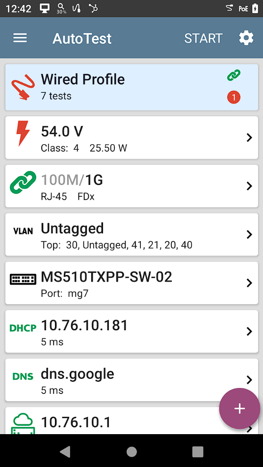 NetAlly LinkRunner AT 4000 - network tester