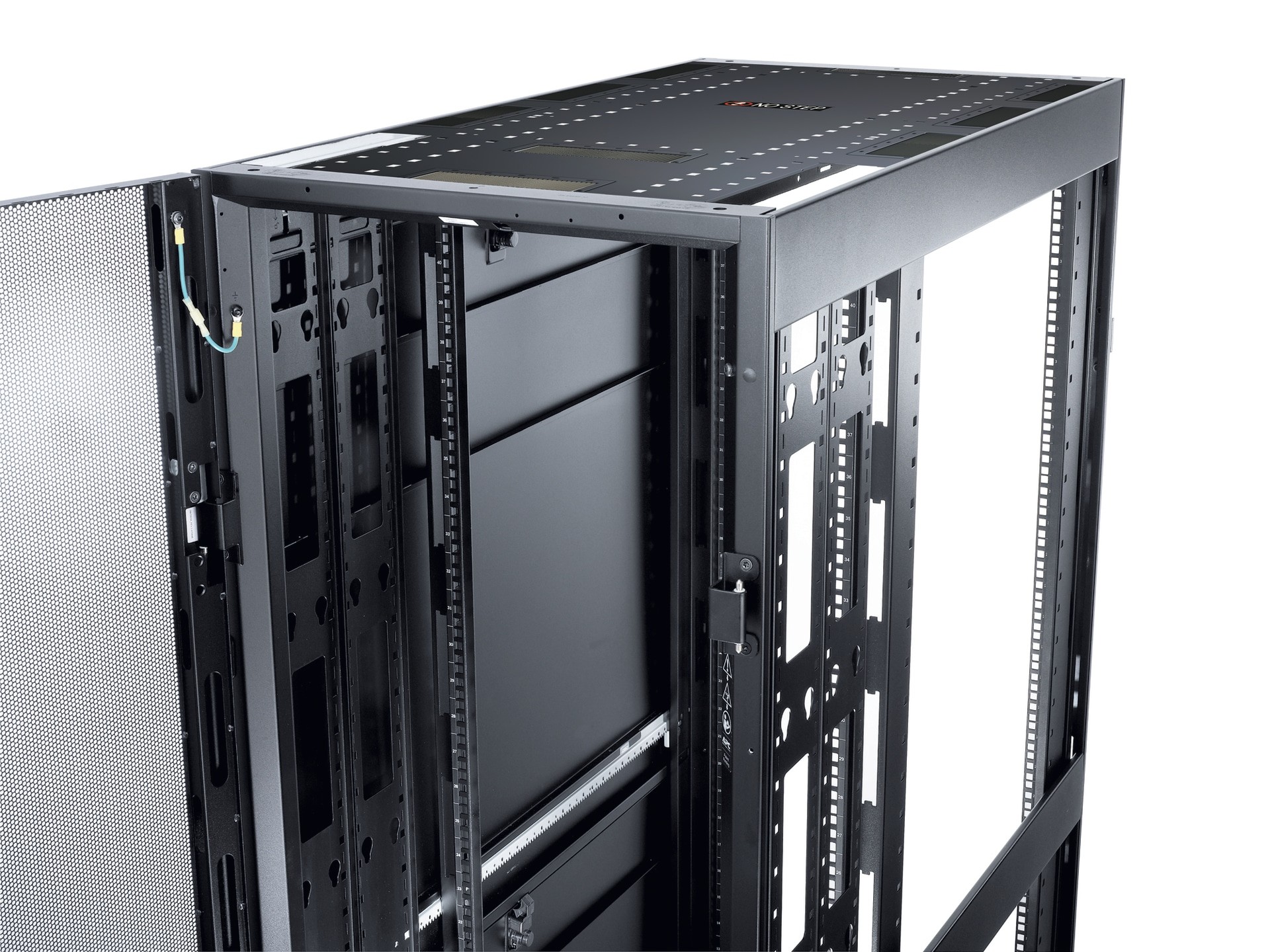 APC NetShelter SX Enclosure with Roof and Sides - rack - 42U