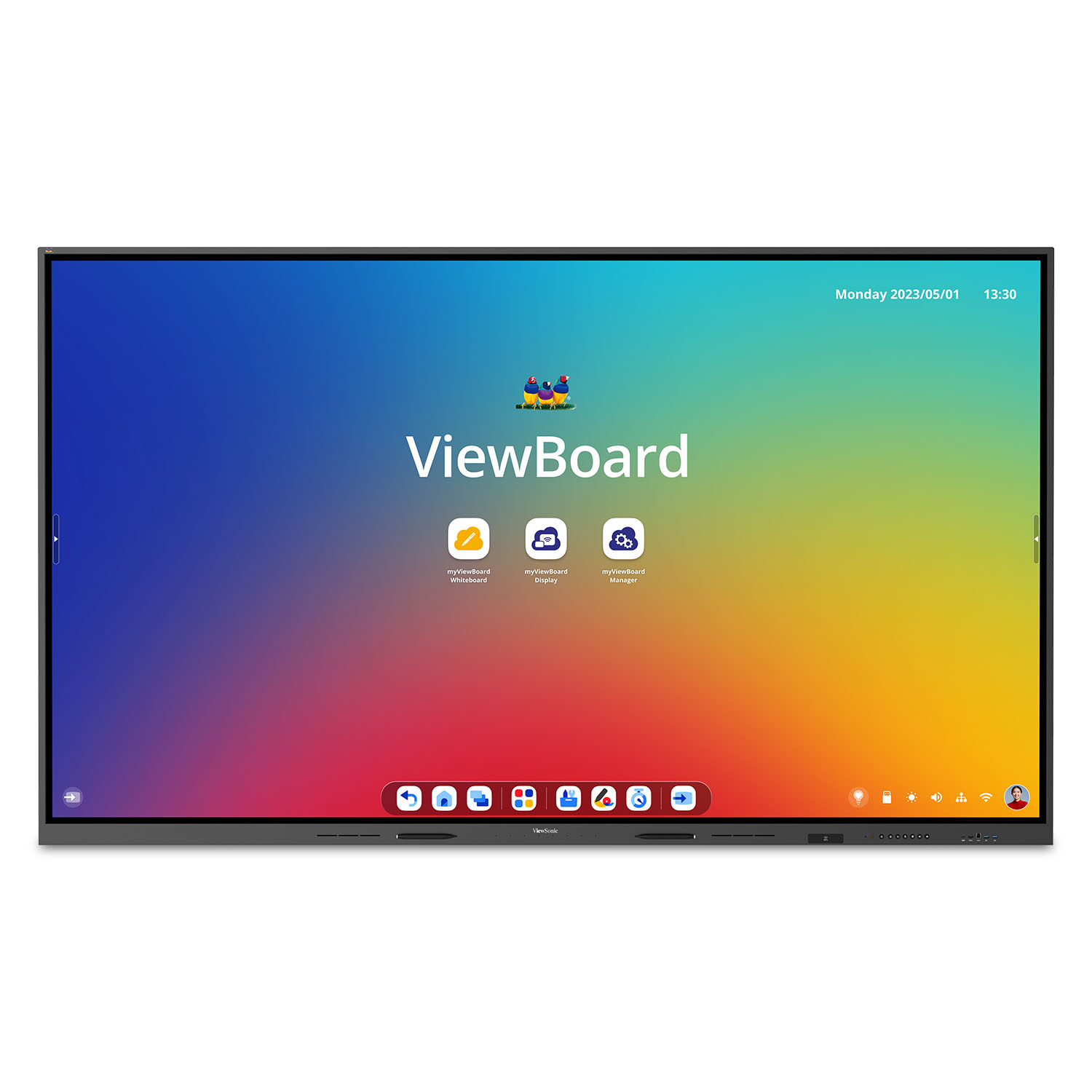 Viewsonic 110-inch 4K ViewBoard interactive display - Integrated microphone