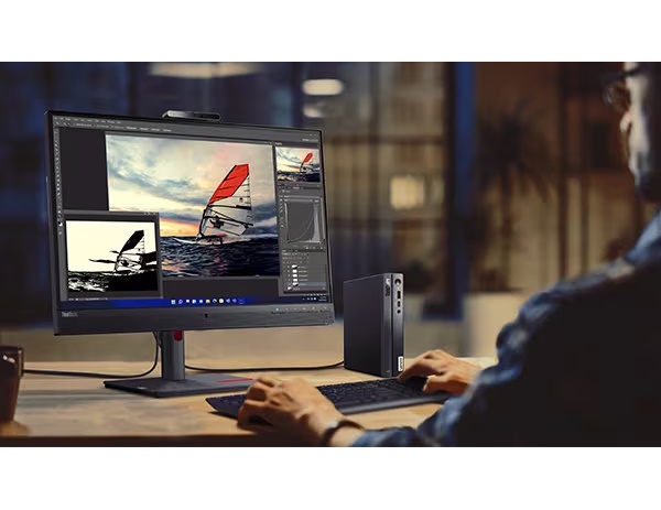 Lenovo - ThinkCentre neo 50q Gen 4 - Intel Core i3-1215U - IGEL Linux - N/A - 8 GB - 256 GB SSD