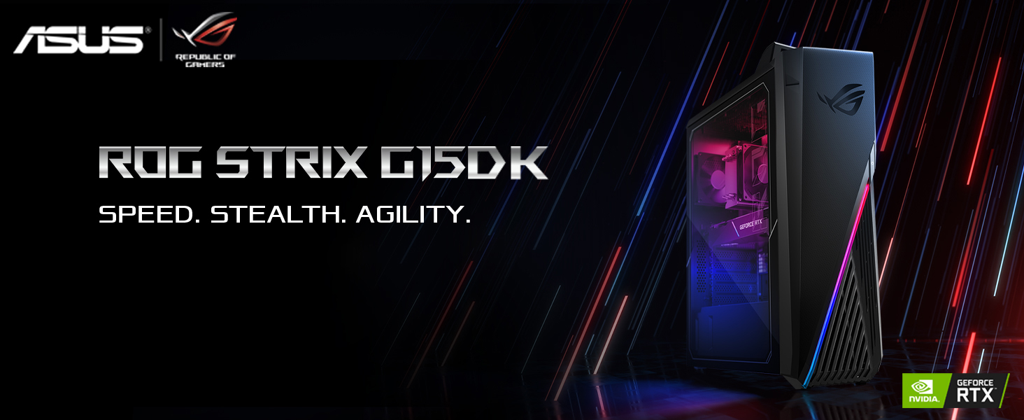 ASUS ROG Strix G15DK DBR770 - tower - Ryzen 7 3700X 3.6 GHz - 16 GB ...
