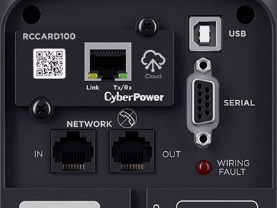 CyberPower RCCARD100 - remote management adapter - 10/100 Ethernet