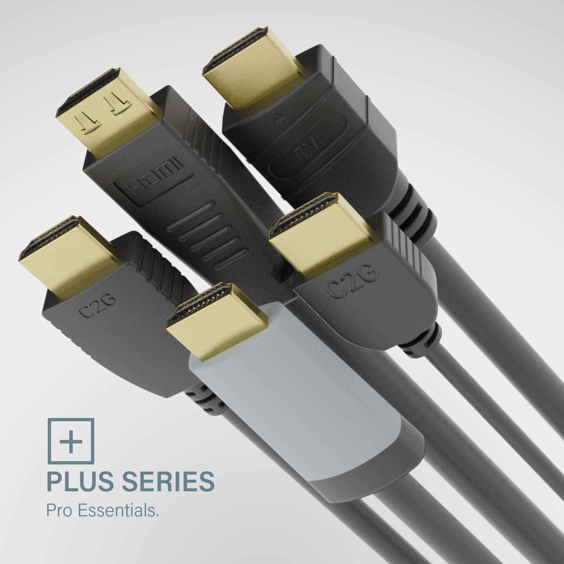C2G Core Series 12ft High Speed HDMI Cable with Ethernet - 4K HDMI ...