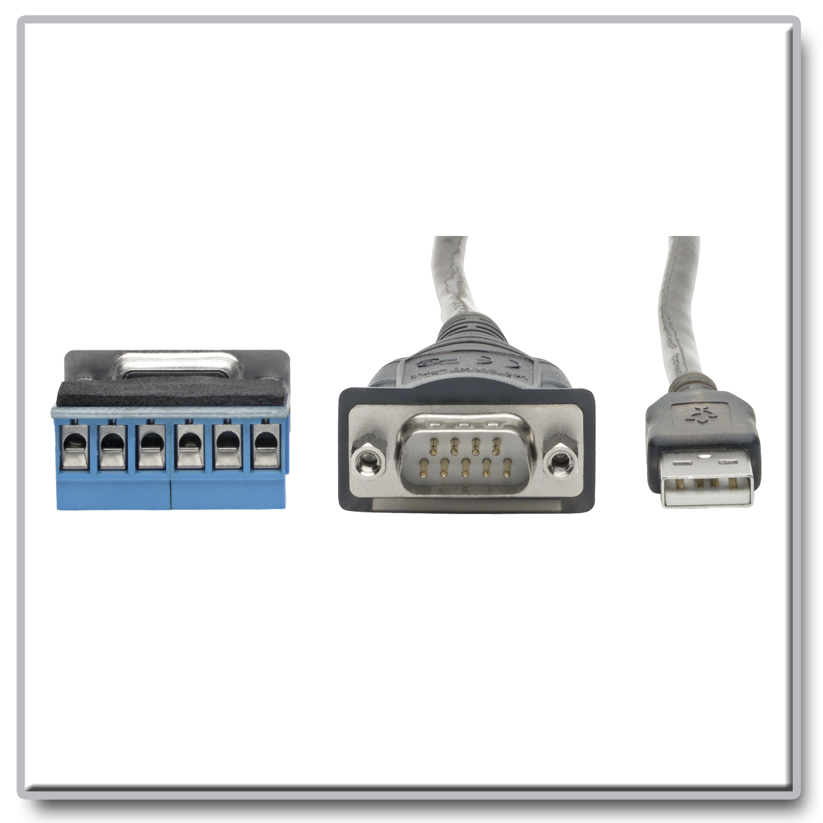 Tripp Lite USB to RS485/RS422 FTDI Serial Adapter Cable with COM ...