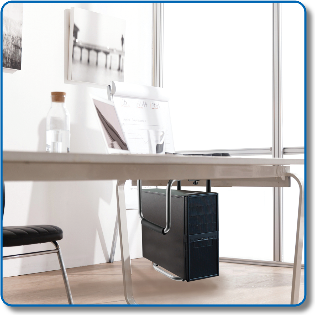 Tripp Lite Under-Desk CPU Mount for Computer Towers - Width and Height ...