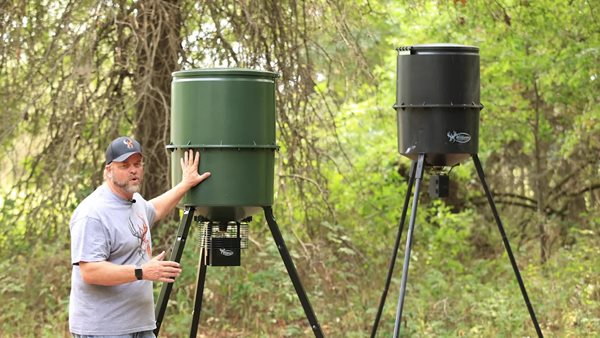 Wildgame Innovations Auto Hunting Kit, 40 gal Quick Set Game Feeder ...