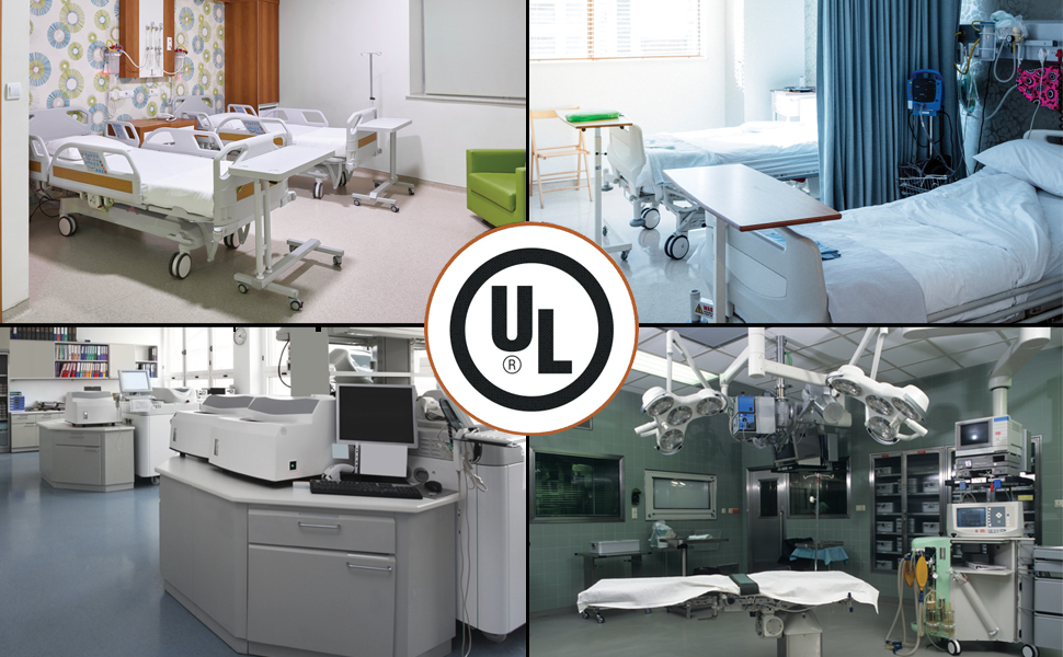 Tripp Lite Safe-IT Power Strip Medical Hospital Antimicrobial 120V 6 ...