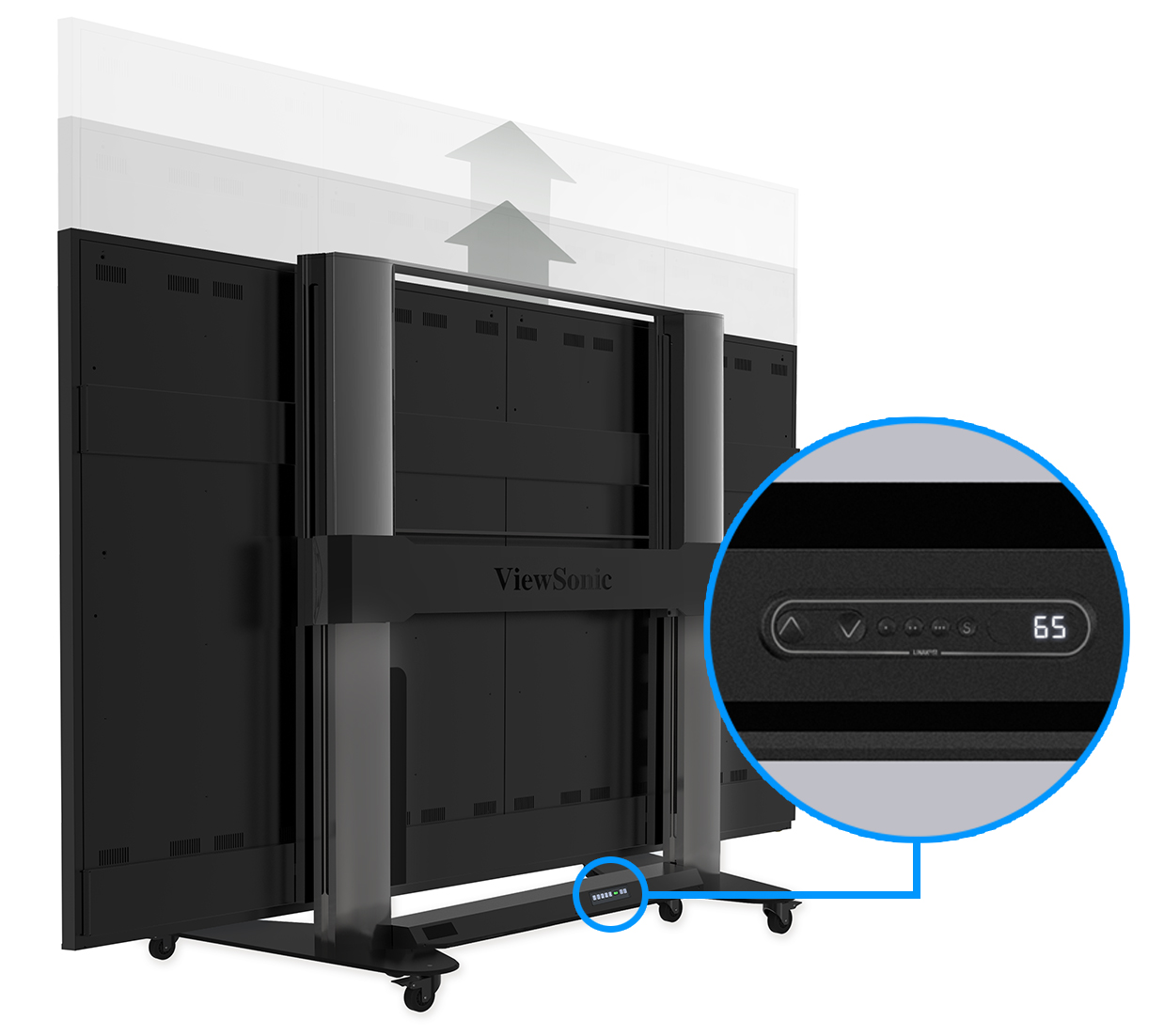 ViewSonic dvLED LD135-151 135" LED-backlit LCD display - Full HD - for ...