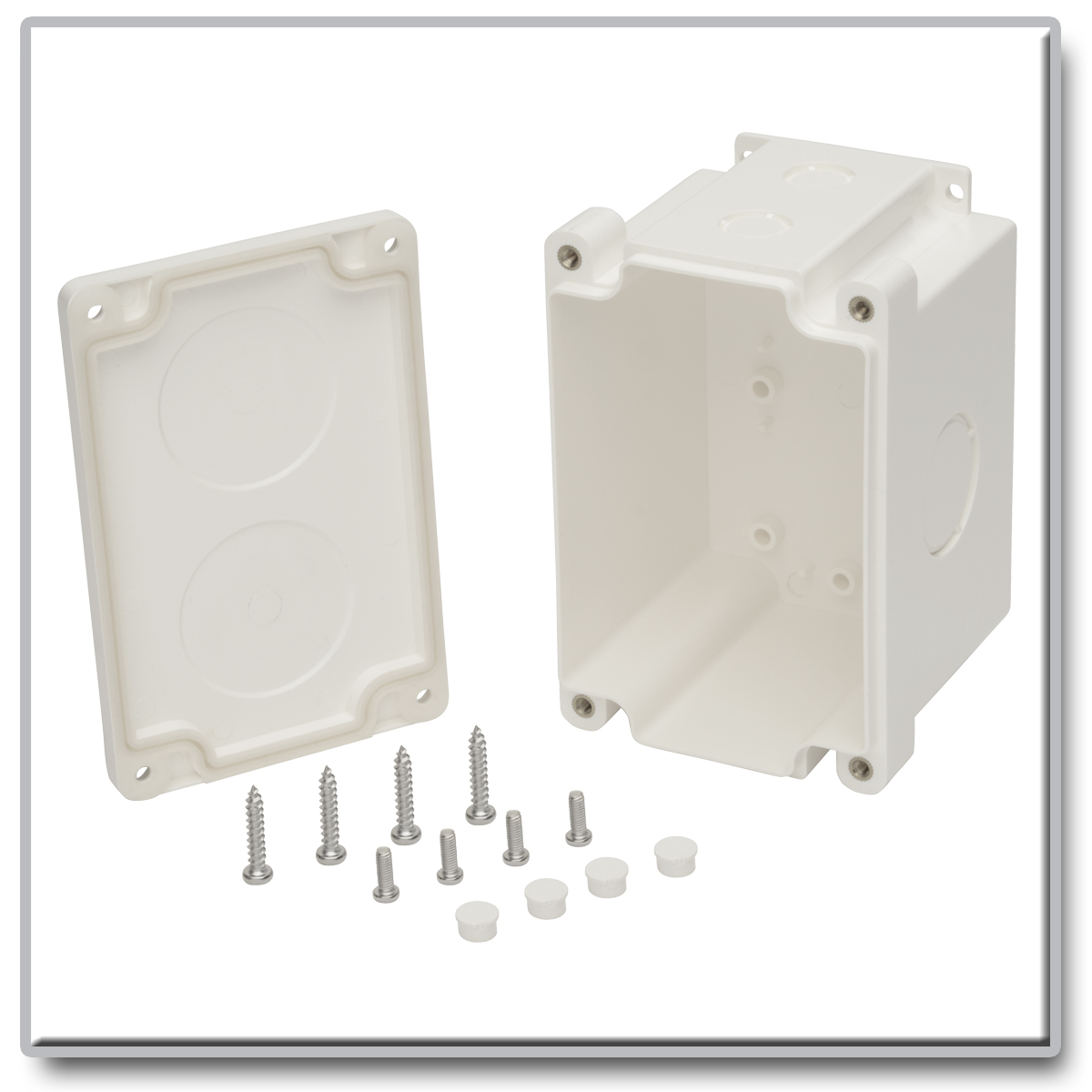 Tripp Lite Waterproof Electrical Junction Box - Cat5e/6, Surface Mount ...