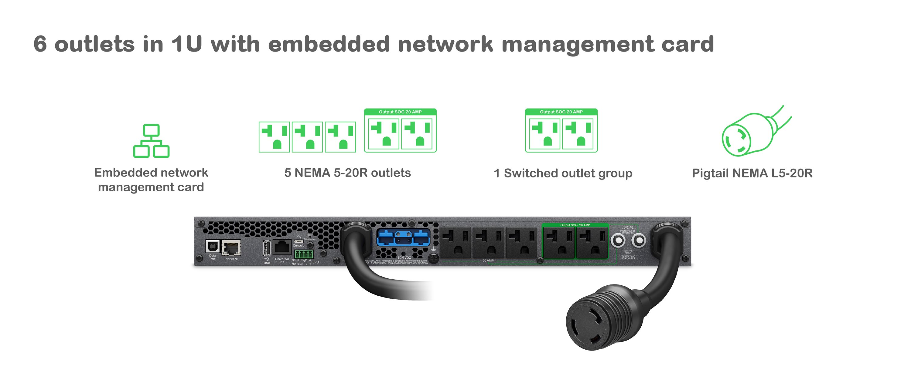 APC Smart-UPS Ultra 2200VA 120V 1U, Lithium-Ion, Network, 40% OFF