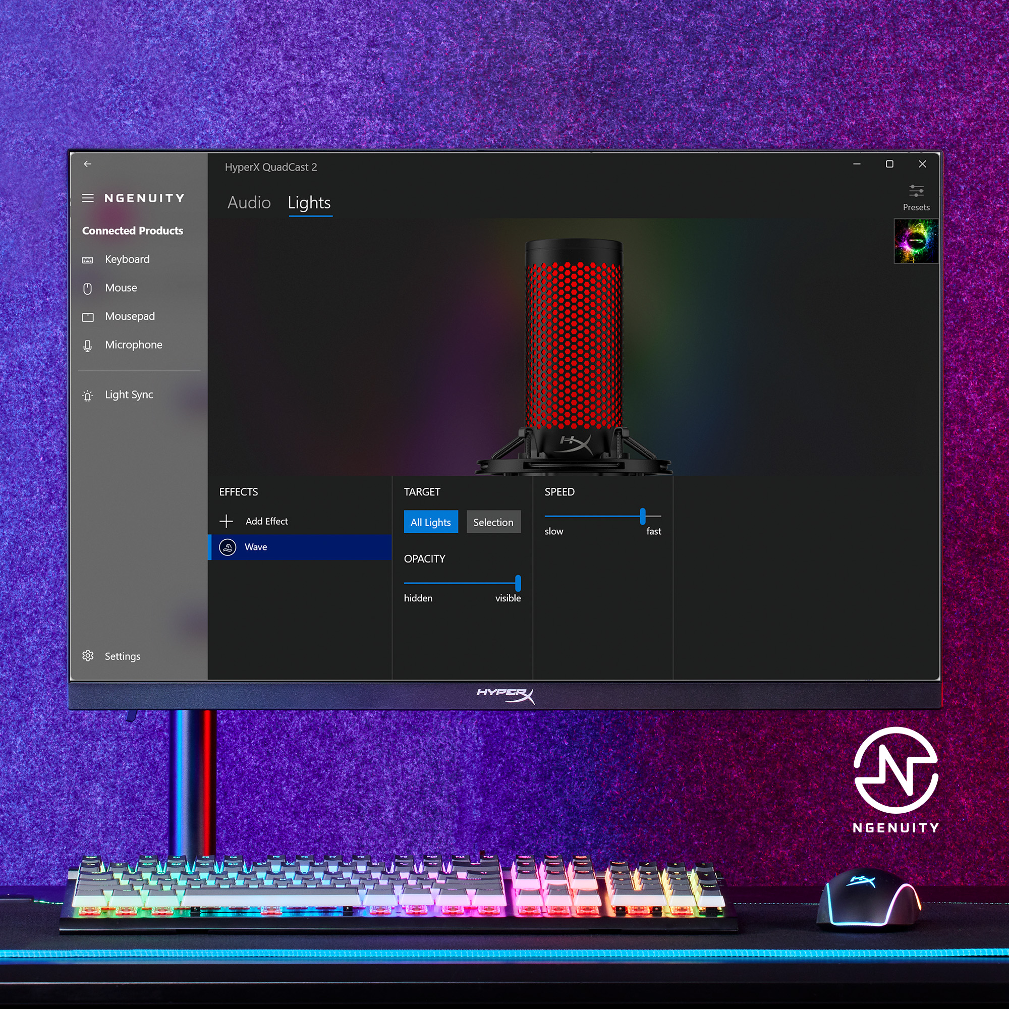 Quadcast Software HyperX Quadcast S Review