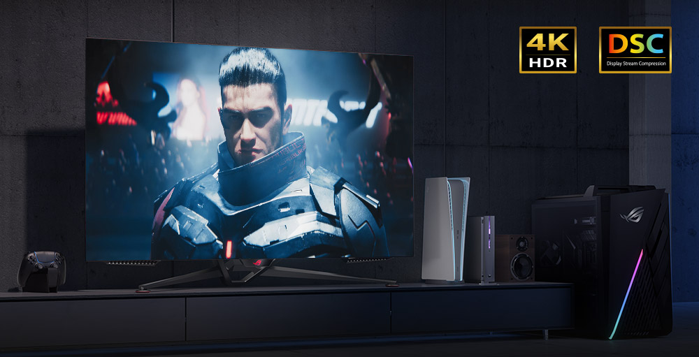 ASUS ROG PG48UQ 138Hz (OC) / 48" / OLED / 3840 x 2160 / 60 Hz / 0.1ms ...