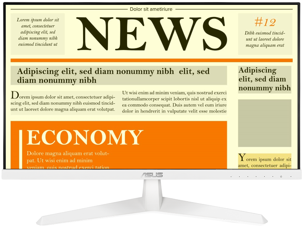 ASUS VY249HF-W - LED monitor - Full HD (1080p) - 24"