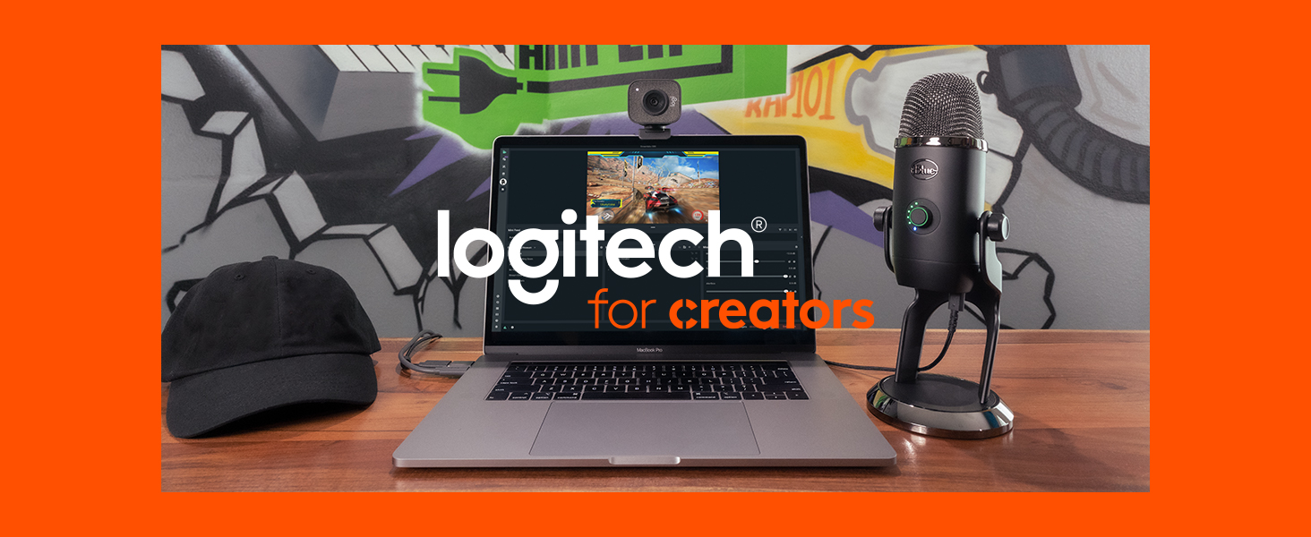 Logitech Litra Glow Premium Streaming Light with TrueSoft - Lampehoved ...