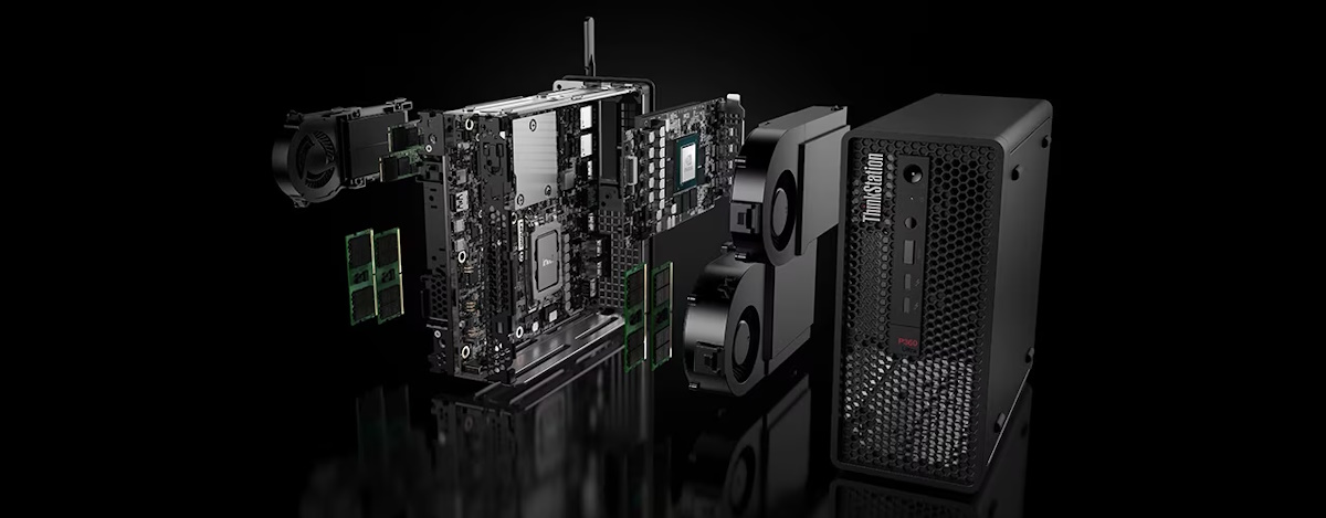 Lenovo ThinkStation P360 Ultra - MT - Core i7 12700 2.1 GHz - vPro ...