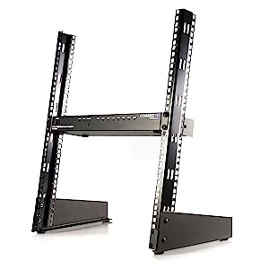 StarTech.com 12U Open Frame Network Rack - 19" 2 Post Free Standing ...