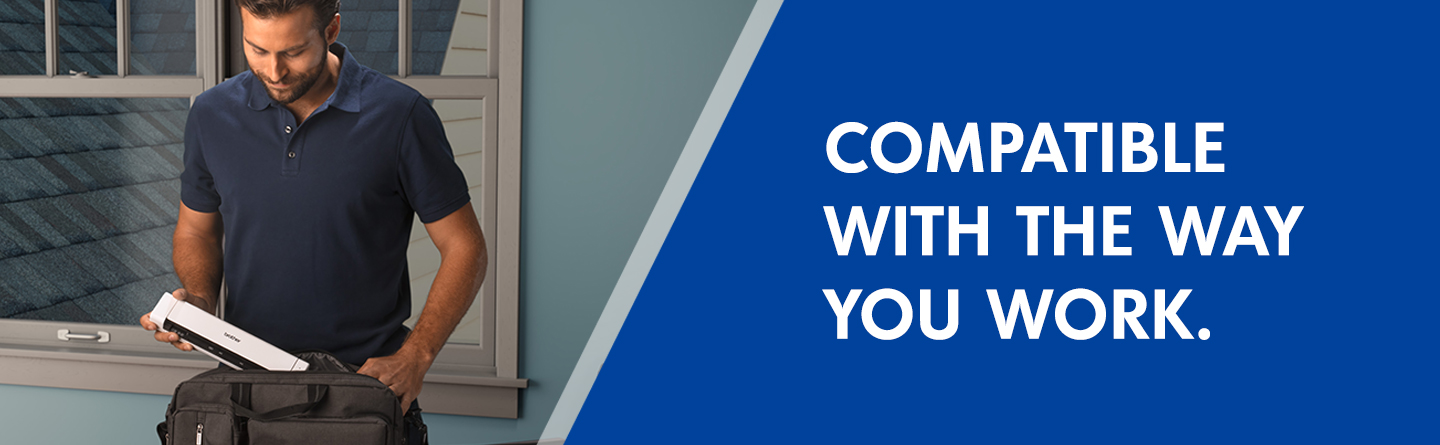 Brother DSmobile DS-740D - sheetfed scanner - portable - USB 3.0