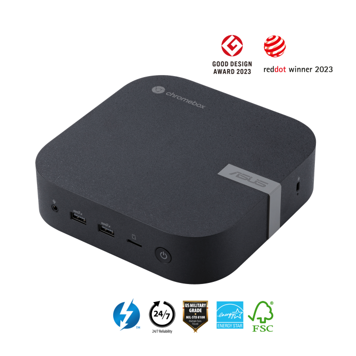 ASUS Chromebox 5 S7057UN - mini PC - Core i7 1260P 2.1 GHz - 16 GB ...
