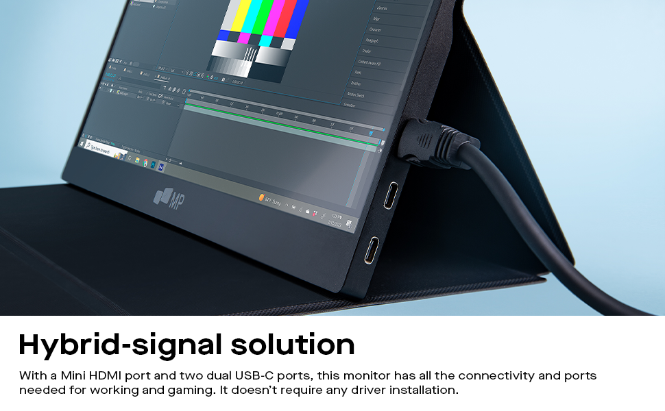 Mobile Pixels Fold - LCD monitor - Full HD (1080p) - 15.6"