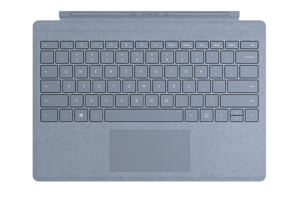 Surface Pro Signature Type Cover - Ice Blue - Laptop / Bärbar dator ...