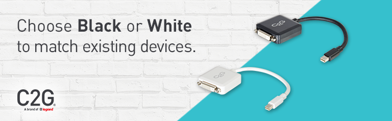 C2G Mini DisplayPort to VGA Adapter - M/F - DisplayPort adapter - 8 in