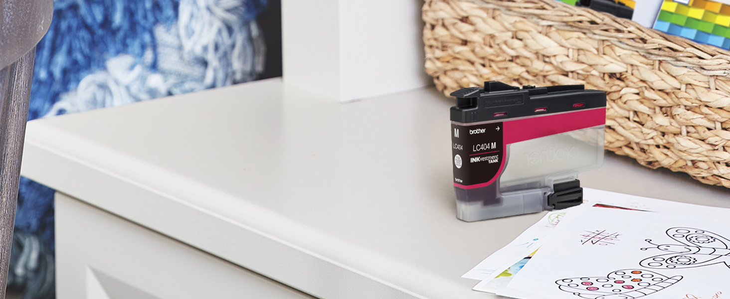 Brother LC404M - magenta - original - ink cartridge