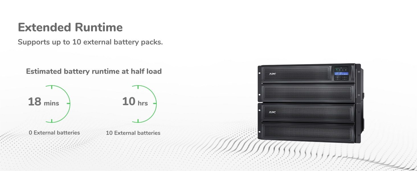 APC Smart-UPS X 3000 Rack/Tower LCD - UPS - 2700 Watt - 3000 VA - with ...