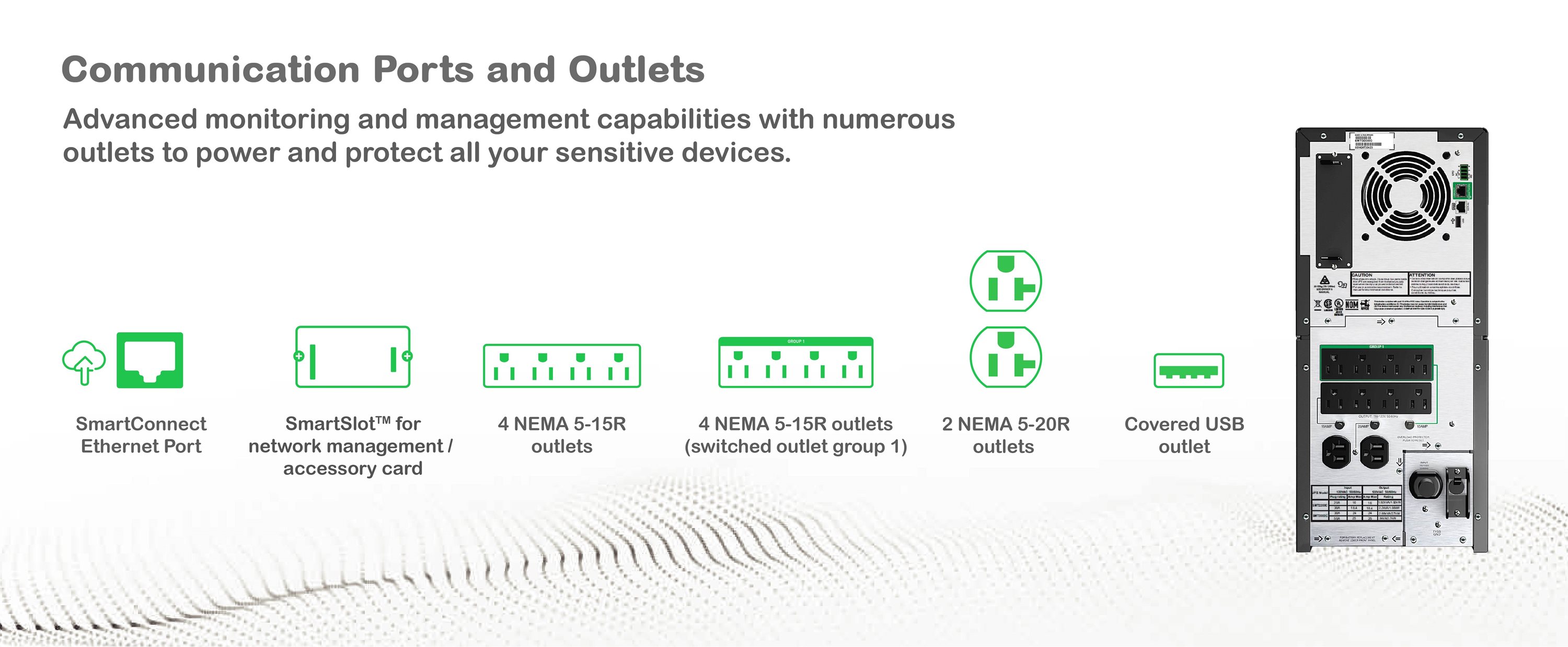 APC Smart-UPS SMT3000C - UPS - 2.7 kW - 3000 VA - with APC SmartConnect