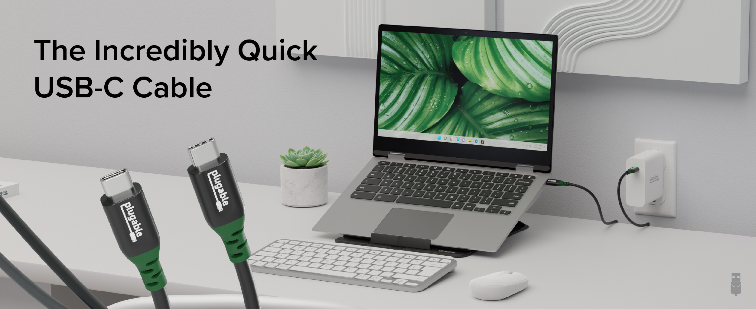 Plugable USB C to USB C Cable, 240W USB C Charging Cable 20Gbps, 4K ...