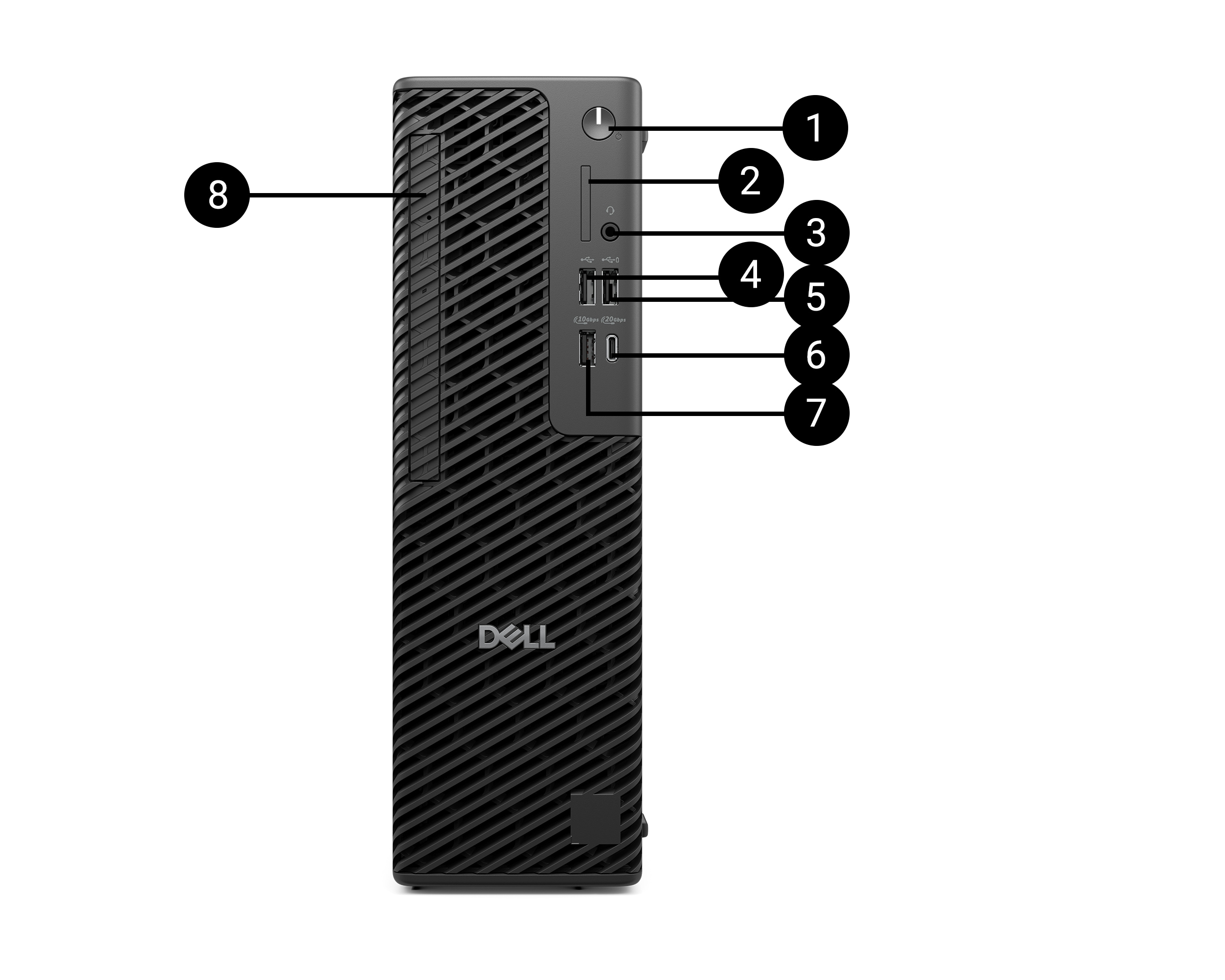 Dell Pro Max Slim Fcs1250 Slim Desktop Core Ultra 7 265 2 4 Ghz