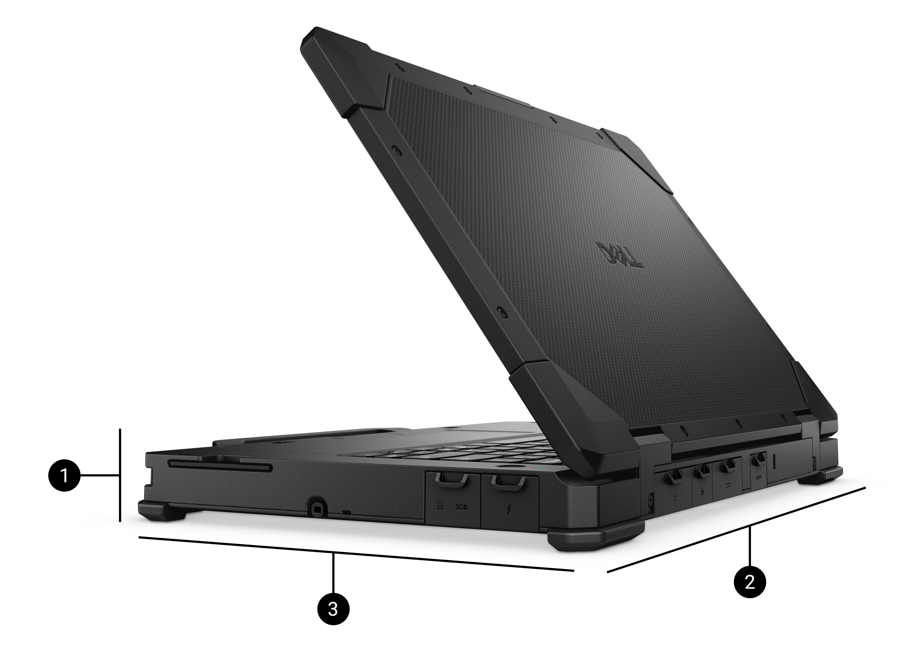 Dell Pro 14 Rugged RB14250 - AI Ready - 14" - Intel Core Ultra 5 - 135U ...