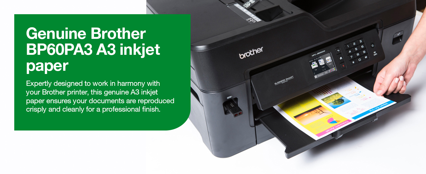 Brother BP60PA3 - plain paper - 250 sheet(s) - A3 - 73 g/m²