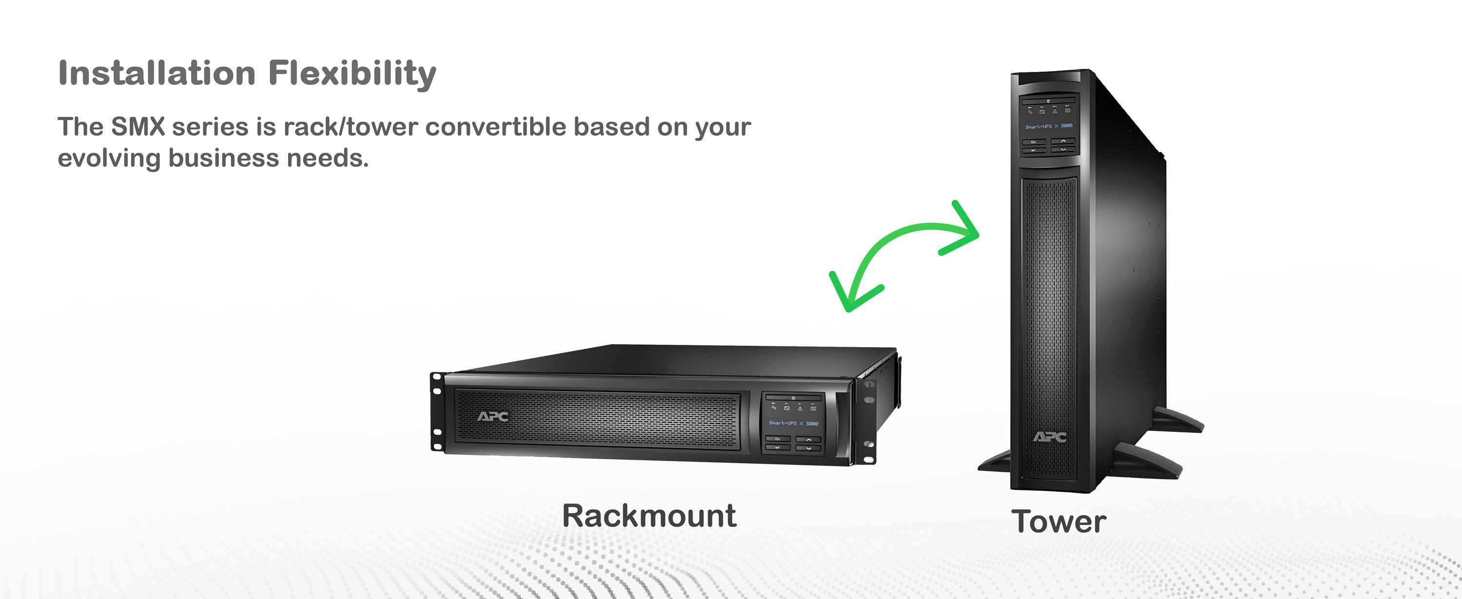 APC Smart-UPS X 3000 Rack/Tower LCD - UPS - 2.7 kW - 3000 VA