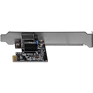 StarTech.com 1 Port PCIe Gigabit PCIe Network Card - NIC Adapter