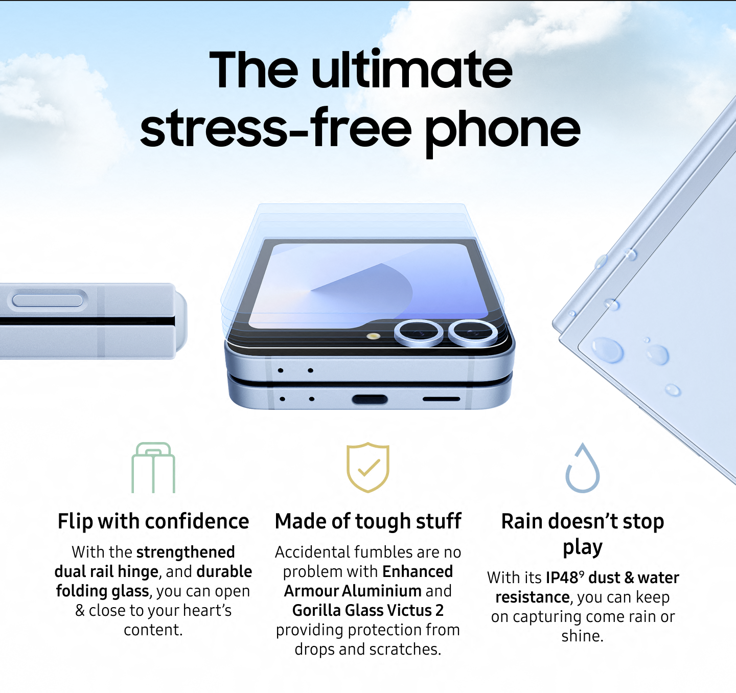 Samsung Galaxy Z Flip6 - 5G smartphone - dual-SIM - RAM 12 GB ...