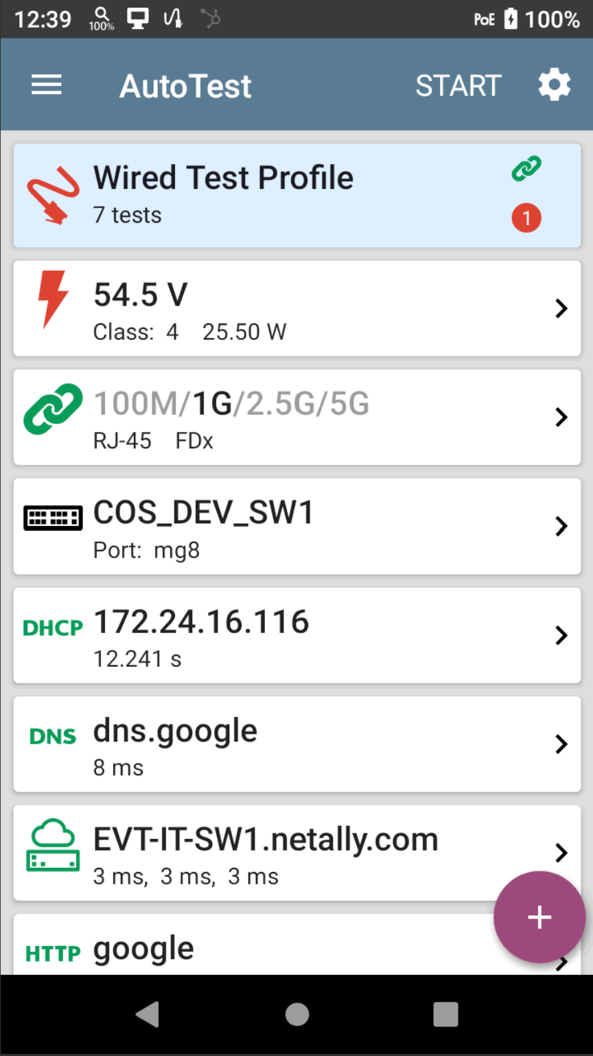 NetAlly LinkRunner AT 4000 - network tester