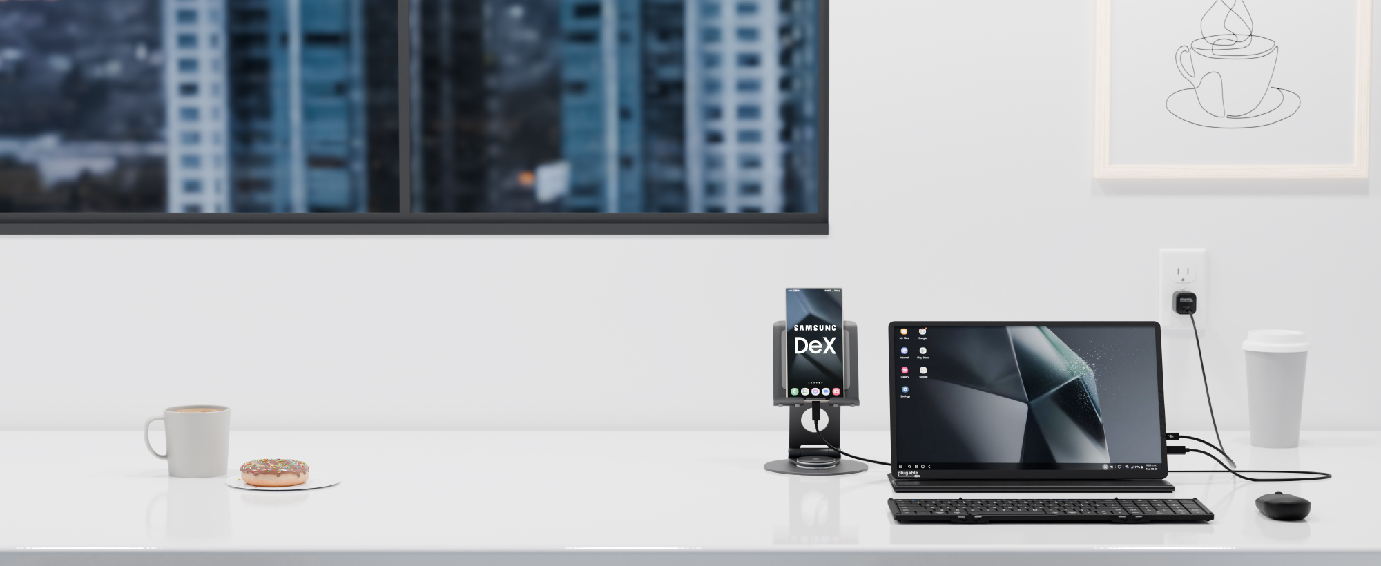Plugable USB C Portable Monitor w/Protective Case,100W-TAA Compliant