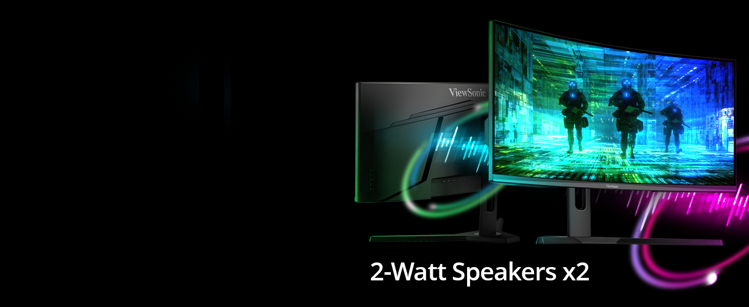 ViewSonic OMNI Gaming VX3218C-2K - LED monitor - curved - QHD - 32"