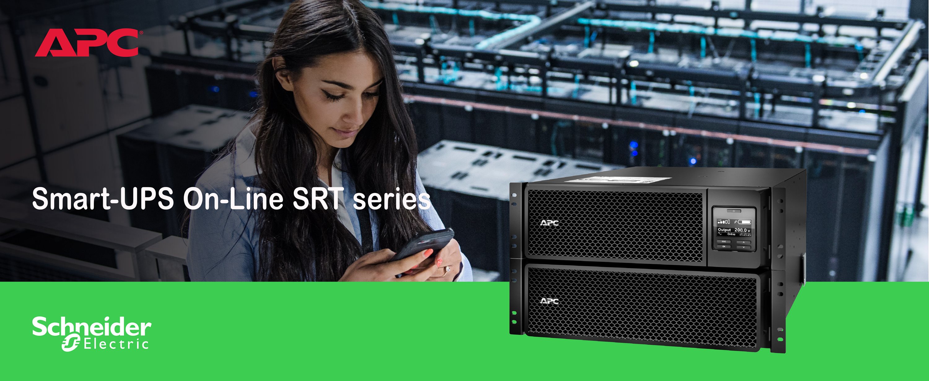 APC Smart-UPS SRT 8000VA RM - UPS - 8000 Watt - 8000 VA