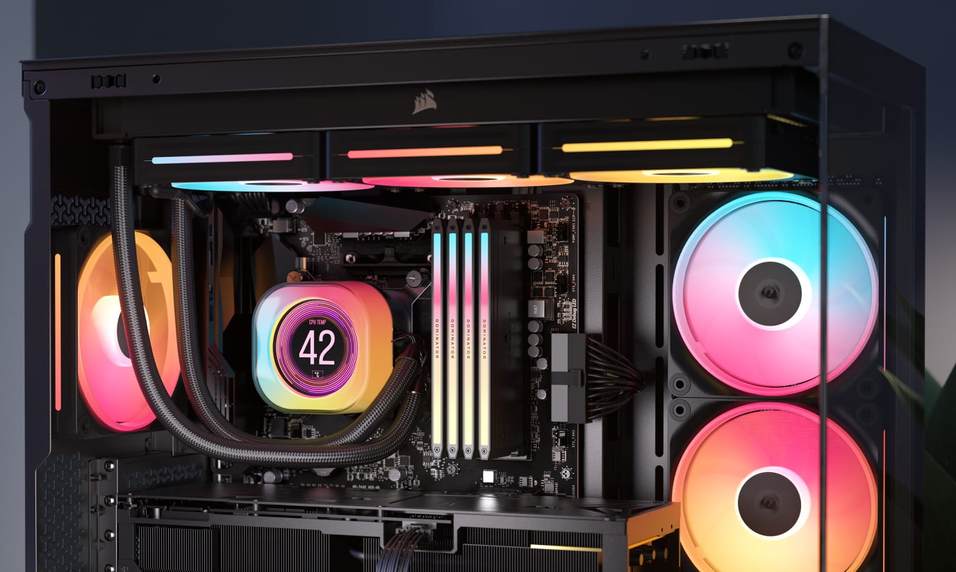 CORSAIR iCUE Link LX140-R RGB - case fan - reverse blade